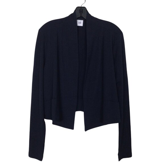 CAbi | Sweaters | Cabi Cardigan Womens L Large Navy Blue Easy Topper ...